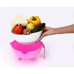 Buy Multifunctional Fruits and Vegetables Plastic Washing Bowl and ...