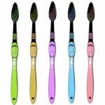 Buy ODD M EVEN Toothbrushes, Multicolor (Pack of 5) Online at Best ...