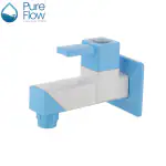 Buy PureFlow 31101-WB Pillar Cock Tap for Bathroom and Kitchen Sink ...