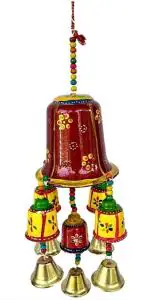Buy Craftoholics Handcrafted Wall Door Hanging Bells Toran Latkan 1Pcs ...