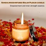 Buy THE LIGHTINGALE Big Jar Scented Wax Glass Sandal Fragrance Chakras ...