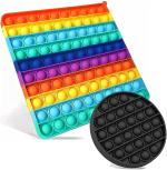 Buy BHARJA Boniry Multicolor Silicone Pop Push It Fidget Toy Bubble ...