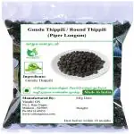 Buy Valli Organics Gundu Thippili | Round Thippili | Hippali 100gm ...