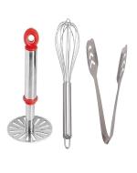 Buy Wofier Masher With Stainless Steel Egg Beater Whisker And Momos ...
