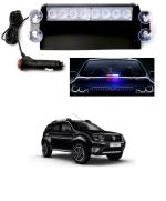 Buy QiisX 8 LED Red Blue Flasher Strobe Light with Flashing Modes, Car ...