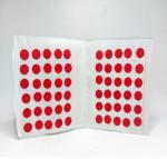 Buy Vega Shayana Gold KUM KUM Round Maroon Color sticker Bindiya Spiral ...