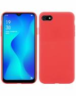 Buy A ACCESSORIES KART Oppo A1K RedSilicon Back Cover Online at Best ...