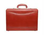 Buy C Comfort Men Tan Genuine Leather Laptop Briefcase With High ...