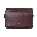 Buy KRUGER - BRENT Cronus Genuine Leather Men Women Wine Messenger ...