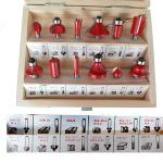 Buy MAF ROUTER BITS SET 6MM 12PCS SET ROTARY BIT SET (MALFAH ...