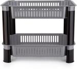 Buy NXTBUY Plastic Rack Premium Plastic 2 Steps Kitchen Stand Rack ...