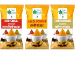 Buy Sara Earth Sara Earth Red Chilli Turmeric & Coriander Powder (3 x ...