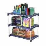 Buy Novatic Children Book Rack 3 Tier Bookshelf for Home Library, Book ...