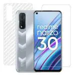 Buy Hobbytronics Realme Narzo 30 4G Transparent Scratch Resistant, Anti ...