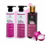Buy Careberry Organic Red Onion & Black Seed Oil kit Shampoo + Conditioner + Hair Oil Online at ...