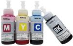 Buy Technart Black Cyan Magenta Yellow Ink Bottle For Epson L220 ...