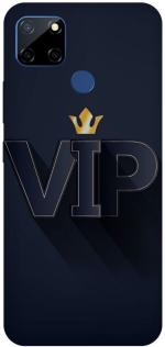 Buy GOLDALPHA Blue Plastic Back Cover For Realme C25 Online at Best ...