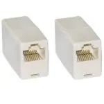 Buy WETEK 2 PCS RJ45 Cat5e Straight Network Cable Ethernet LAN Coupler ...