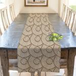 Buy ArtzFolio Brown Mosaic | Table Runner for Dining & Center Table ...