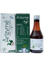 Buy Arlak Arlzyme Herbal Enzyme Stomach Ulcer Syrup 200ml (Pack of 3 ...