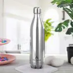 Buy Atlasware Stainless Steel Hot & Cold Vacuum Bottle (1000 ml)-SILVER ...