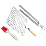 Buy A2SK Stainless Steel Pincer/Sandasi 26 cm Utility Pakkad (Pack of 1 ...