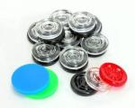 Buy KSS Multicolor Plastic Carrom Board And 2 Striker (Set Of 21 ...