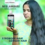 Buy Wolfrahh Neelambari Ayurvedic Hair Care Hair Oil Made By Pure Adivasi Herbal Herbs, 100Ml ...