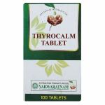 Buy Vaidyaratnam Thyrocalm 100 Tablets (Pack of 1) Online at Best ...
