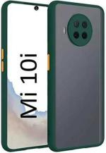 Buy Lenient Xiaomi Mi 10i Dark Green Silicon and Plastic Camera Bump ...