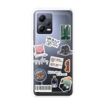 Buy Emble Label Enjoy Today Soft Silicone Case For Redmi Note 12 5G ...