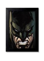 Buy Blue Nexus Angry Batman Dark Knight Wall Poster with Wall Frame ...