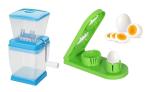Buy BLUE WONDER Vegetables Plastic Onion Chopper With Plastic Egg ...