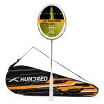 Buy Hundred Dk Green, White Carbon Fibre N-Ergy 80 Unstrung Badminton ...