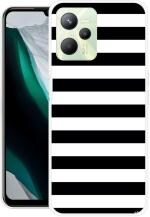 Buy PAEDICON Back Cover for Realme C35 (Black, White, Silicon) SOFT ...