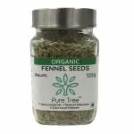 Buy Pure Tree Organic Fennel Seeds 125 gm | Sabut Saunf | Variyali ...