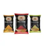 Buy PEP SPICES CHILLI POWDER + CORRIANDER CUMIN POWDER+TURMERIC POWDER ...