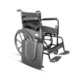 Buy VMS Careline Deluxe Double Rexine Mag Wheel Foldable Commode ...