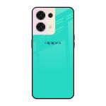 Buy Qrioh Aqua Marine Glass case for Oppo Reno8 5G Online at Best ...