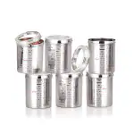 Buy Ebun Hand Hammered Heavy Gauge Stainless Steel Top See Through ...