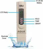 Buy JMWDO Tds Meter for RO Water/TDS Testing Meter, Digital LCD Tds ...