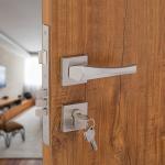 Buy HARMONUS Zinc Alloy Mortise Door Lock Handle/Rose Mortice Handle ...