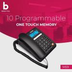 Beetel M59 Black Corded Landline Phone - JioMart