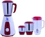 Buy Bluewell Red and White Plastic Mixer Grinder with 4 Jars Online at ...