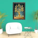 Buy Indianara Painting Multicolor Engineered Wood 51.0 Centimeter 36.0 ...