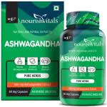 Buy Nourish Vitals Ashwagandha Pure Herbs, 500 mg Ashwagandha Extract, 60 Veg Capsules Online at ...