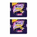 Buy WOW Ultra Jumbo Nighter 320MM Extra Soft Day Night XXL Sanitary ...