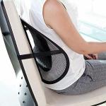 Buy ZZ LAZYCOTTAGEVentilation Back Rest with Lumbar Support Mesh ...