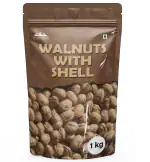Buy Pyramid Traders 1 KG Kashmiri Walnuts Big Size (In Shell) Sabut Akrot With Shell Online at ...
