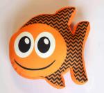 Buy Color Nation Handmade Microfibre nemo Fish Shaped Cushion, Set of 1 ...